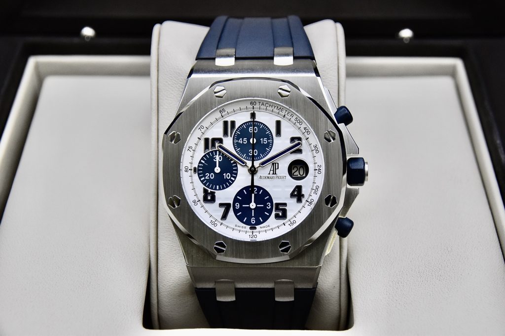 Brand New Audemars Piguet Royal Oak Offshore Stainless Steel Bracelet Watch - Alan Bick